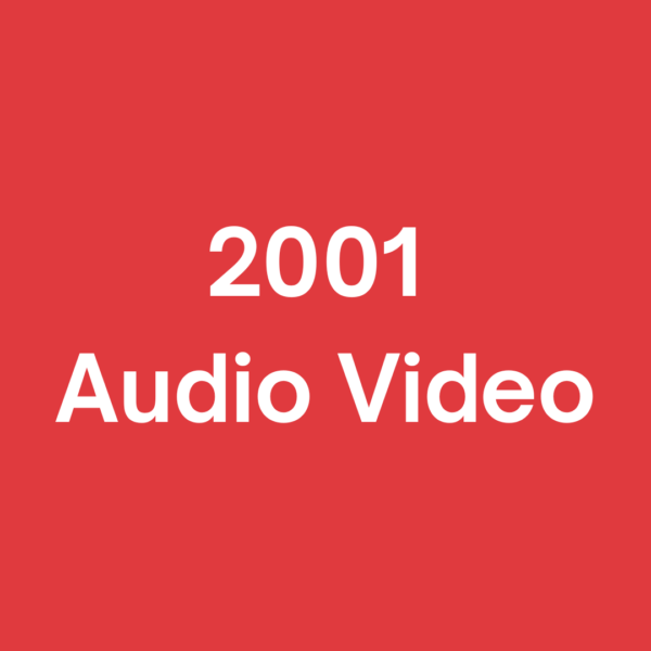 2001 Audio Video – Maplecrafted
